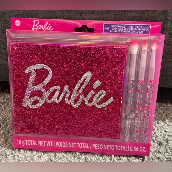 Barbie | Makeup | New Mattel Barbie Shadow Palette With Mirror Make Up ...